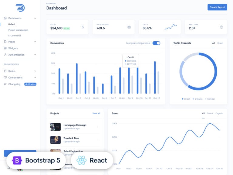 Bootstrap Admin And Dashboard Themes And Templates